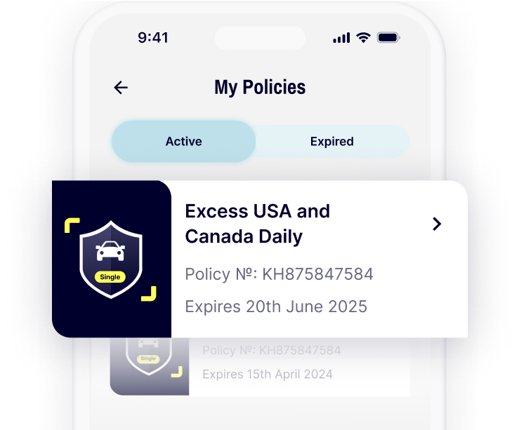 Car Hire Excess - USA